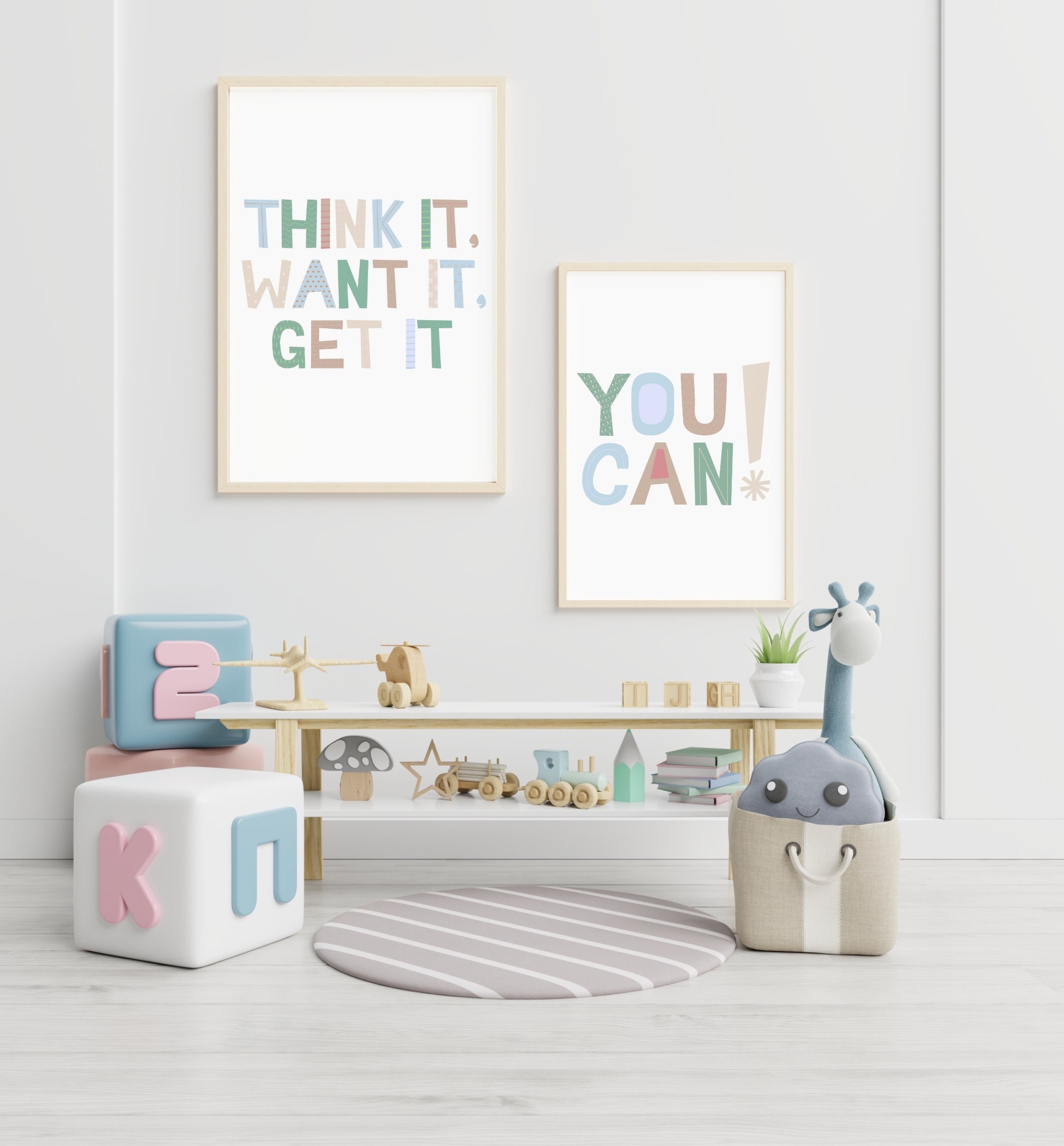 Positive Minimalist Classroom Poster You Can Printable - Etsy