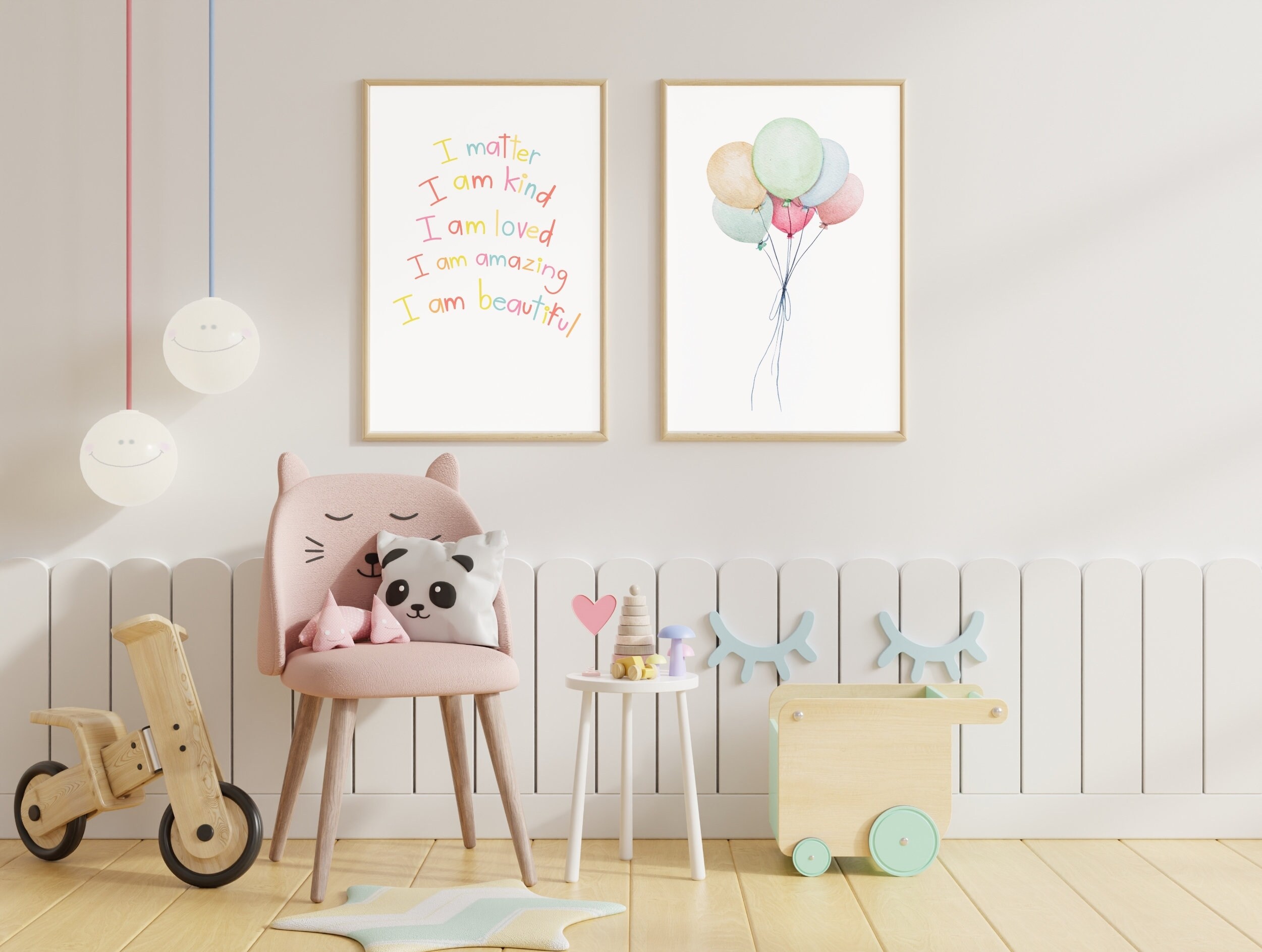 Positive Affirmations for Kids Poster Kinder Printable Motivation ...