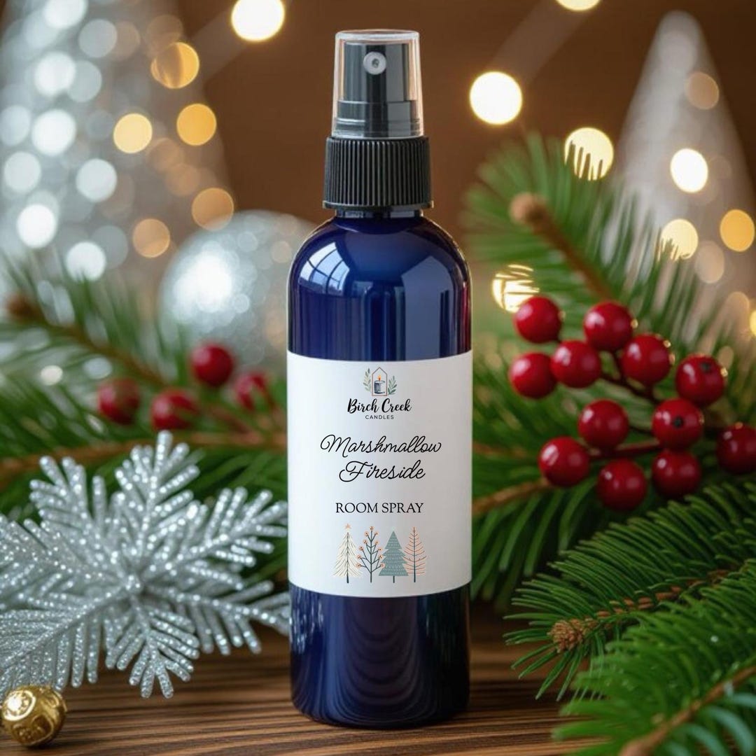 Marshmallow Fireside Room Spray, Christmas Scent - Etsy