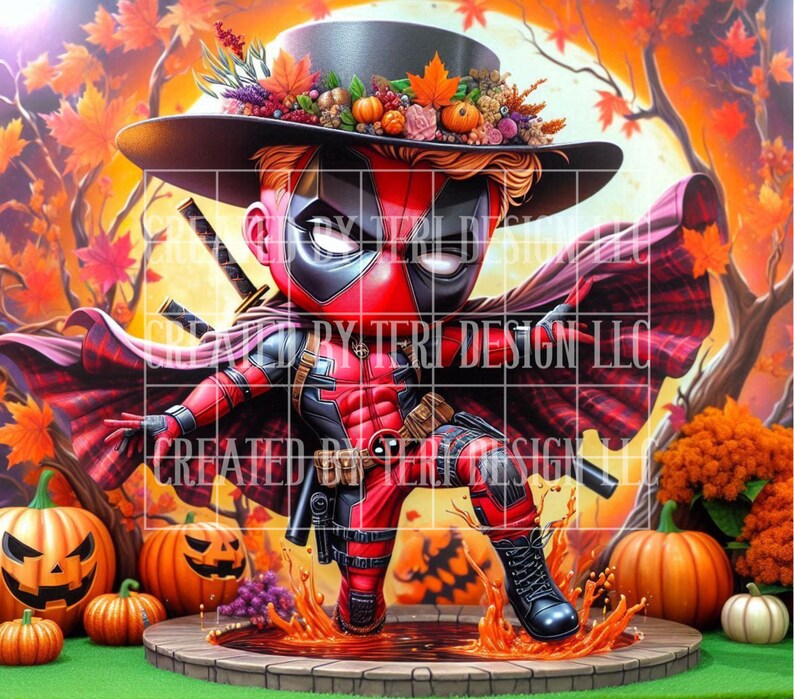 Tumbler Png Fall Characters Files for Digital Download, Will Do Custom ...