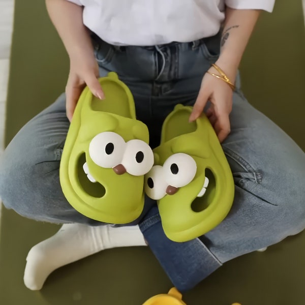 Funny Slippers - Etsy