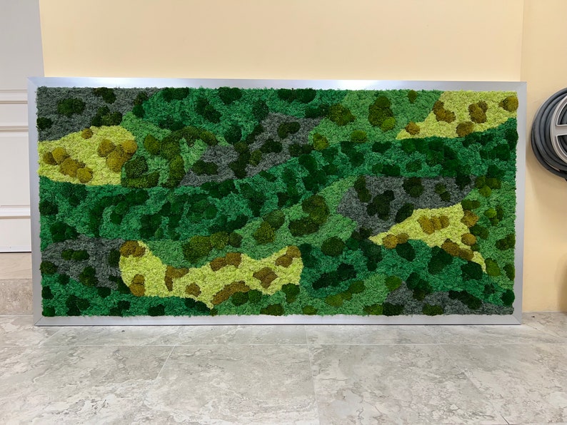 Live Preserved Moss Frame 4x8ft - CUSTOM Made-to-order - Etsy