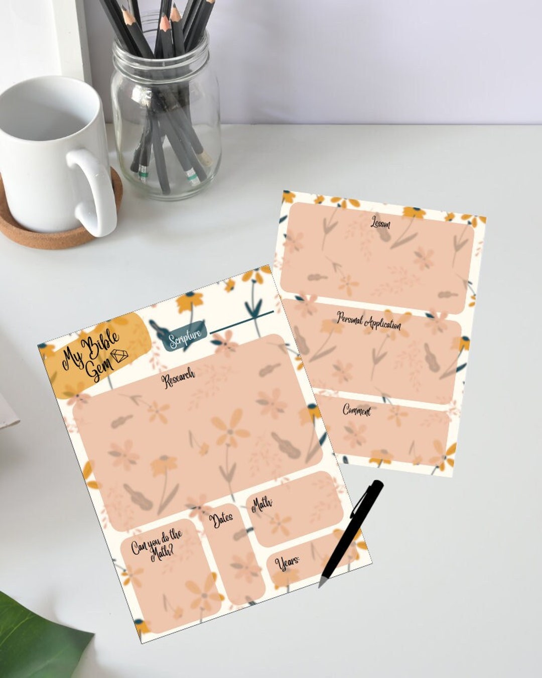 JW Bible Gem Digital Download: Printable Worksheet for Study ...