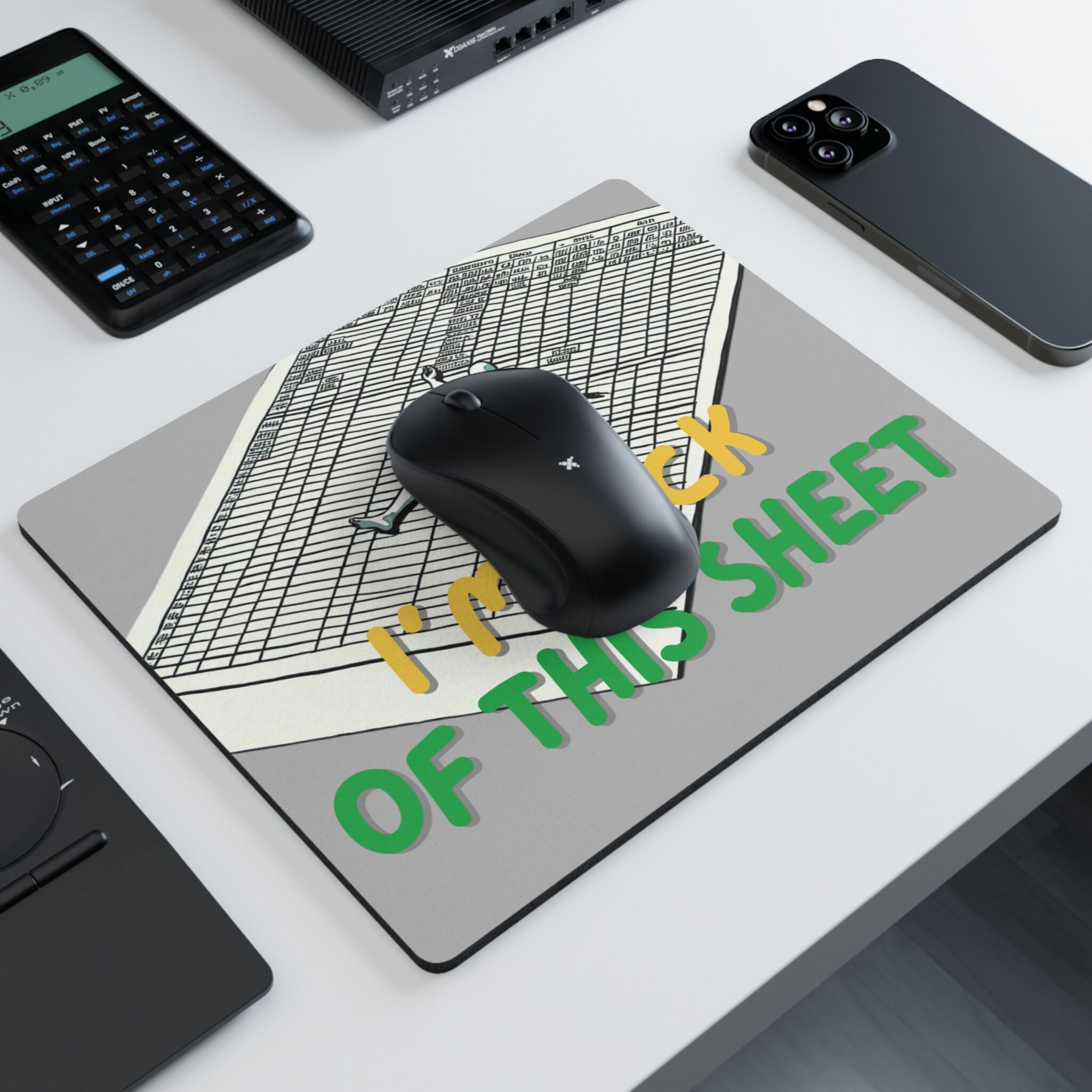 I'm Sick of This Sheet - Office Funny Rectangular Mouse Pad - Etsy