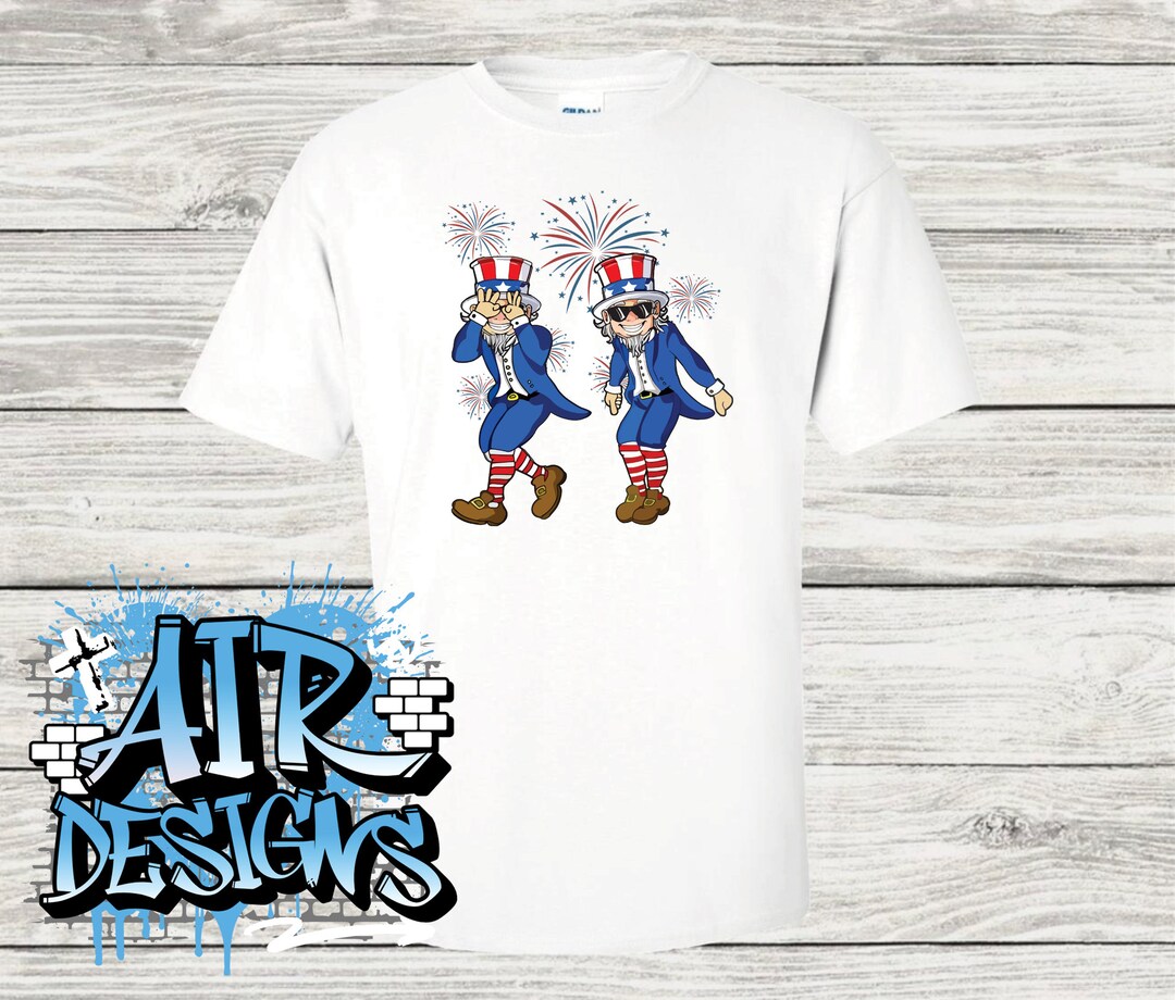 Uncle Sam Griddy 4th of July PNG Digital File for Sublimation or DTF ...