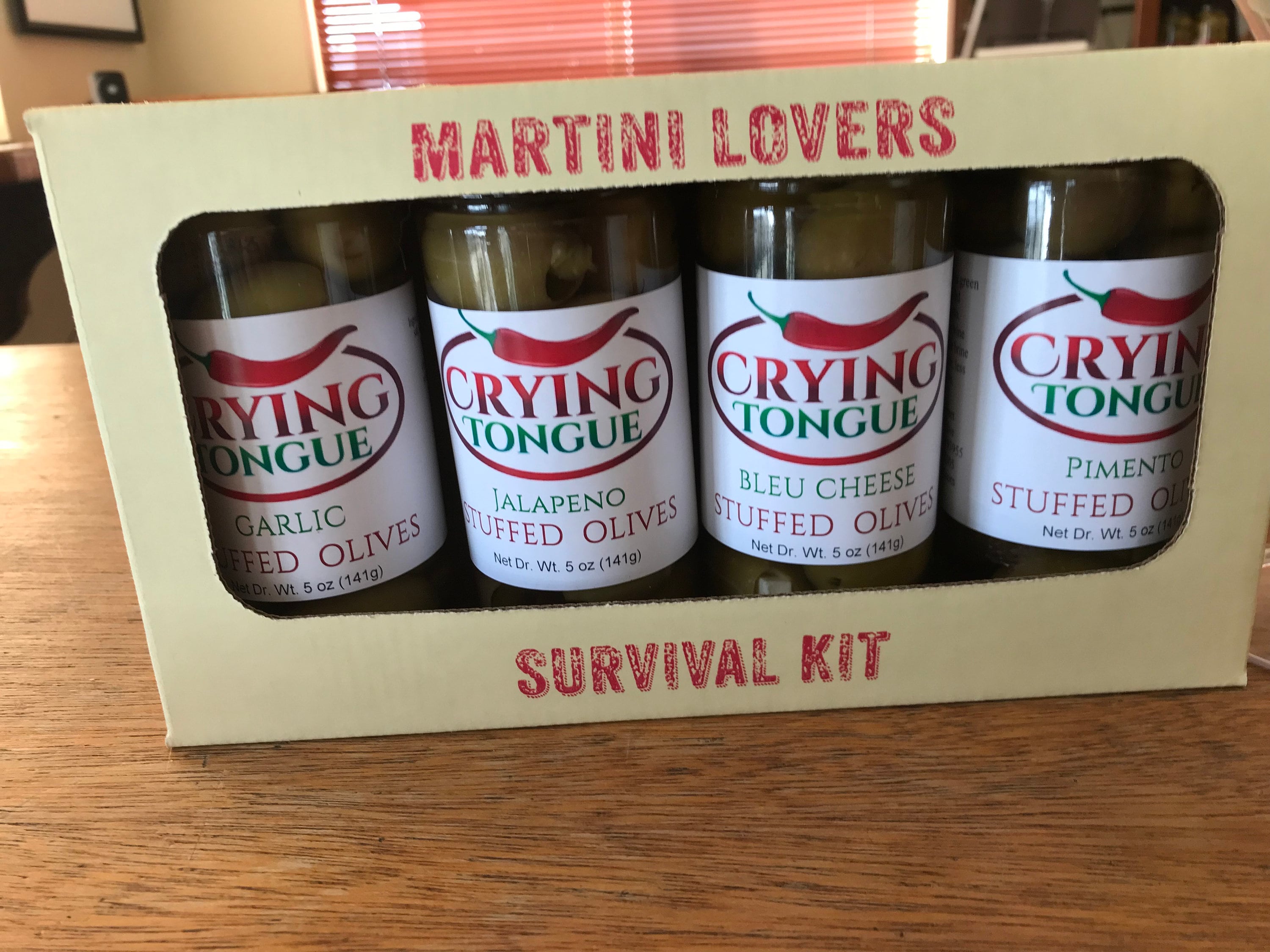 Crying Tongue Martini Olive Survival Kit Gift Pack - Etsy