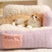 Comfy Cat Sofa With Soft Pillow, Small Dog Bed, Cat Couch Bed, Pet ...