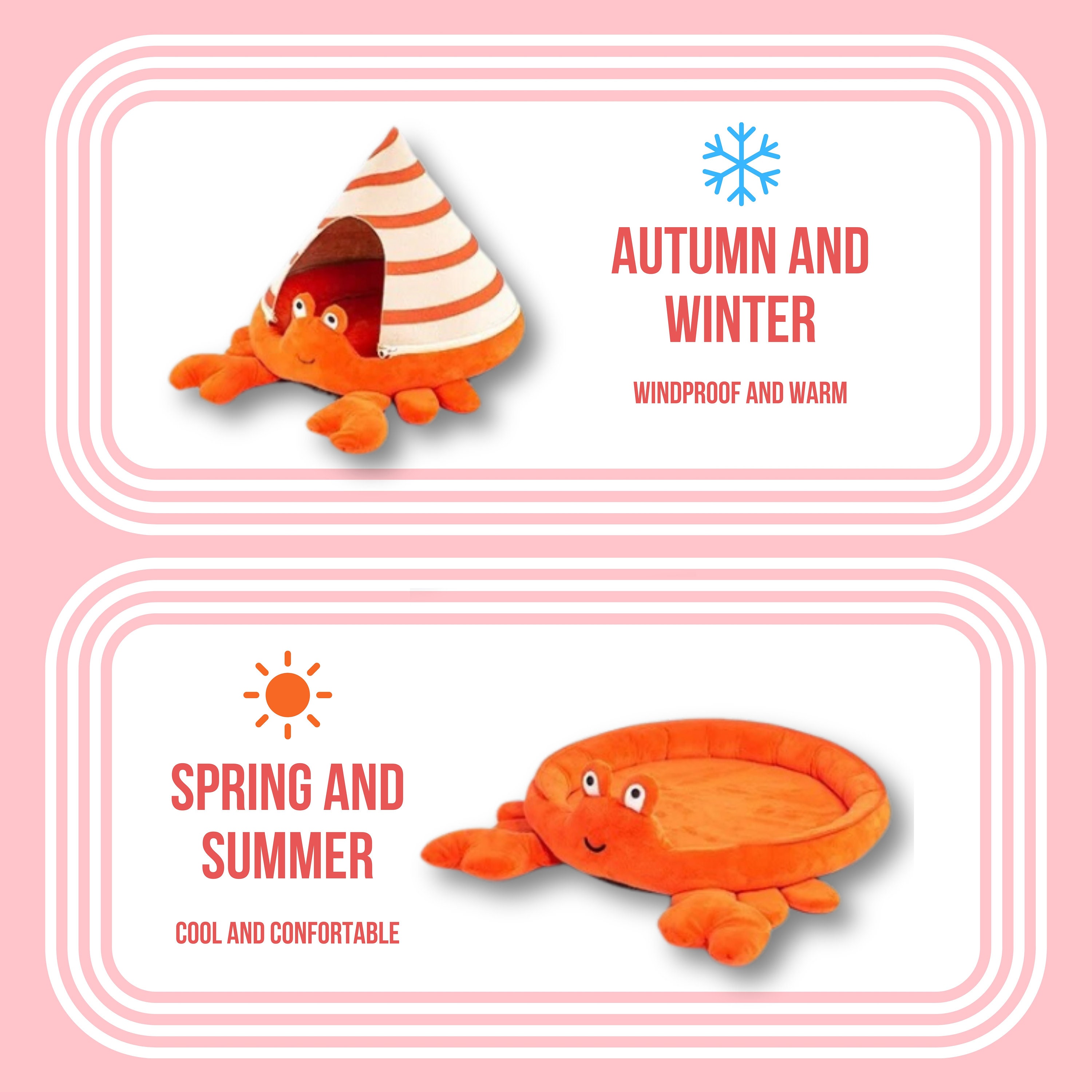 Sea Turtle Cat Bed, Dog Bed, Soft Pet Nest, Dog House, Cat House, Pet ...