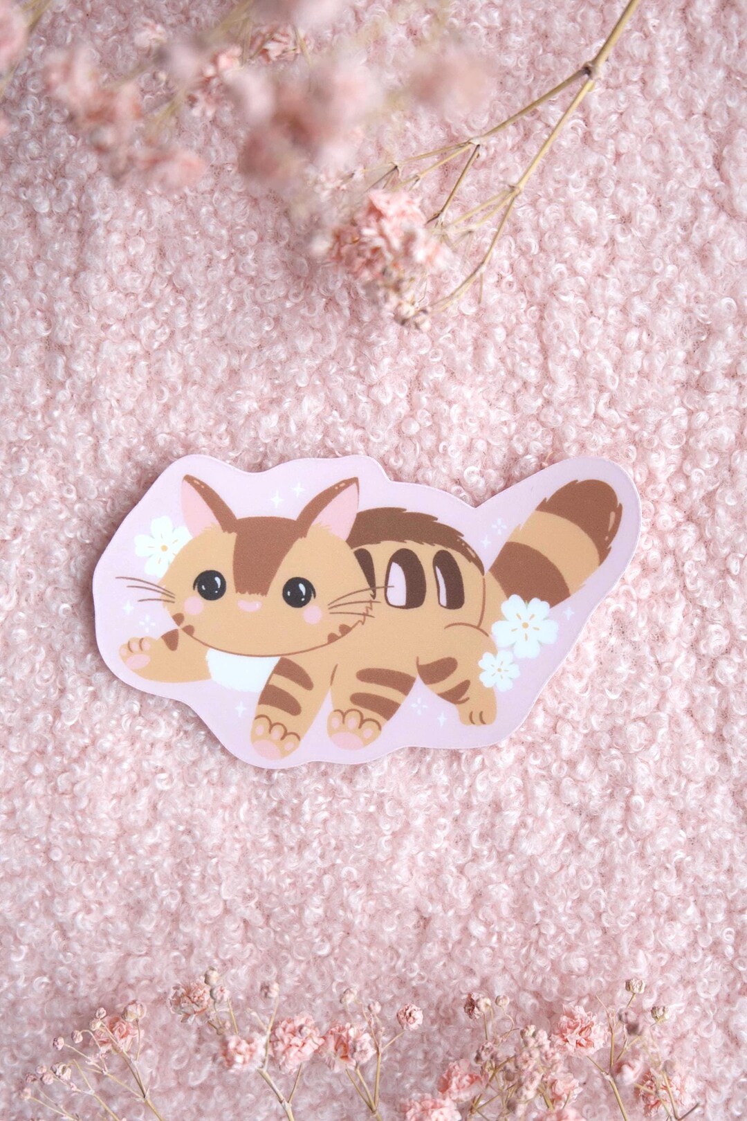Neko Basu Kawaii Catbus Sticker Vinyl Sticker Matt, Glossy, Glitter - Etsy