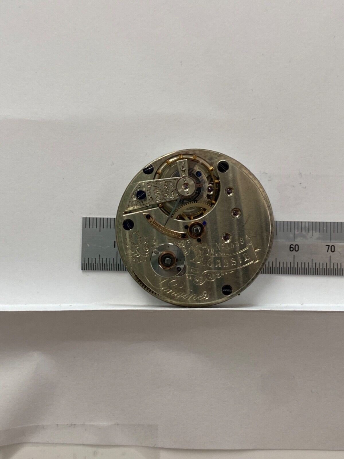 Vtg Antique George Agassiz Longines Pocket Watch Movement - Etsy
