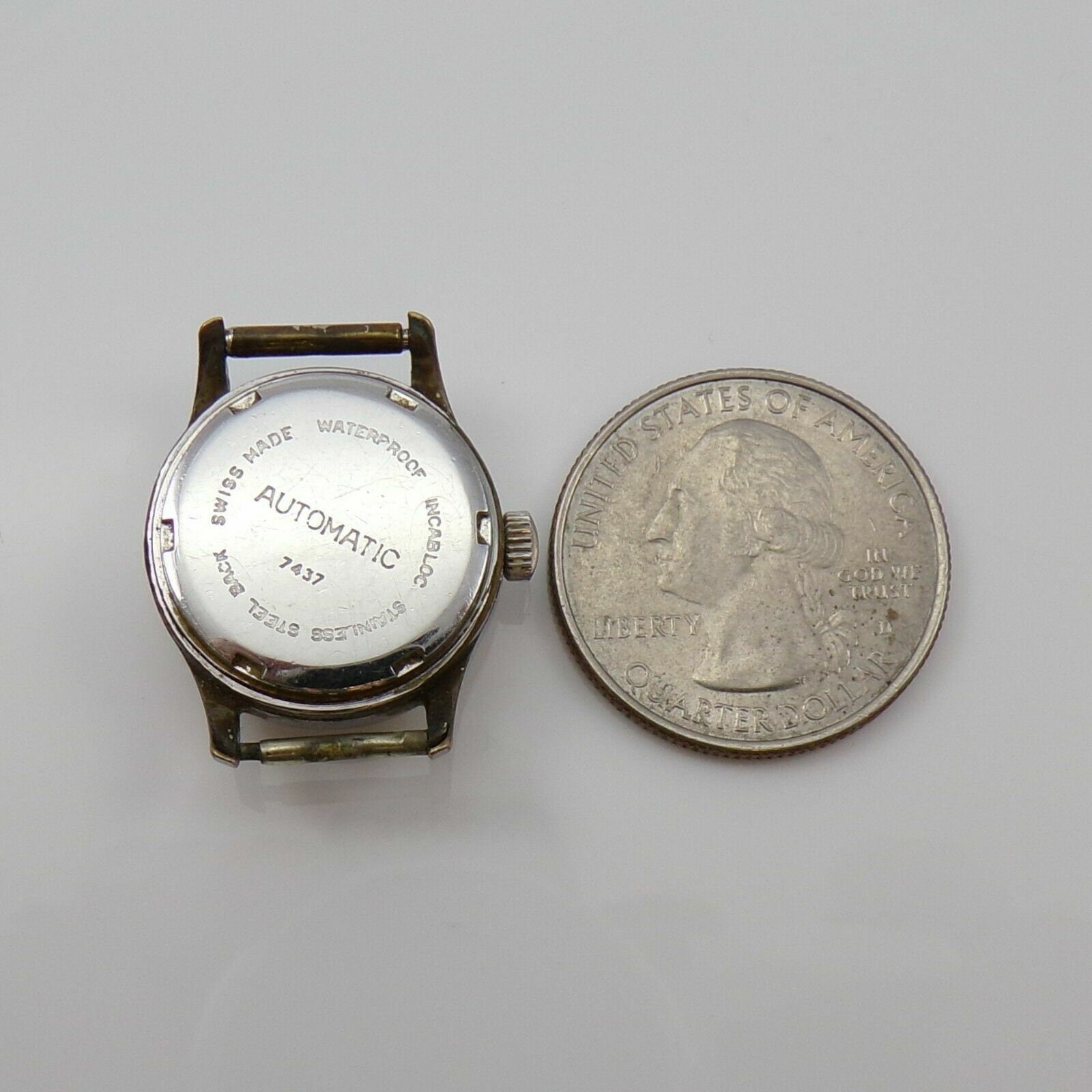 Vintage Avia Matic 25J Incabloc Automatic Ladies Watch Wristwatch QZE5 ...