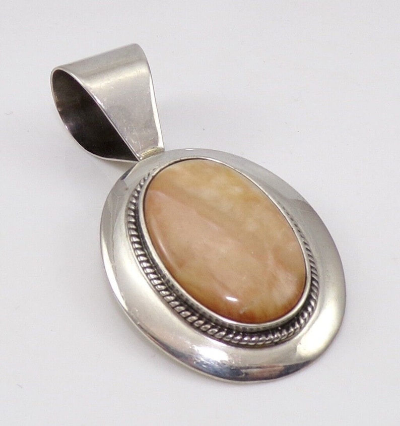 Jay King Desert Rose Trading Sterling Silver Tan Agate Large 2 5/8 ...