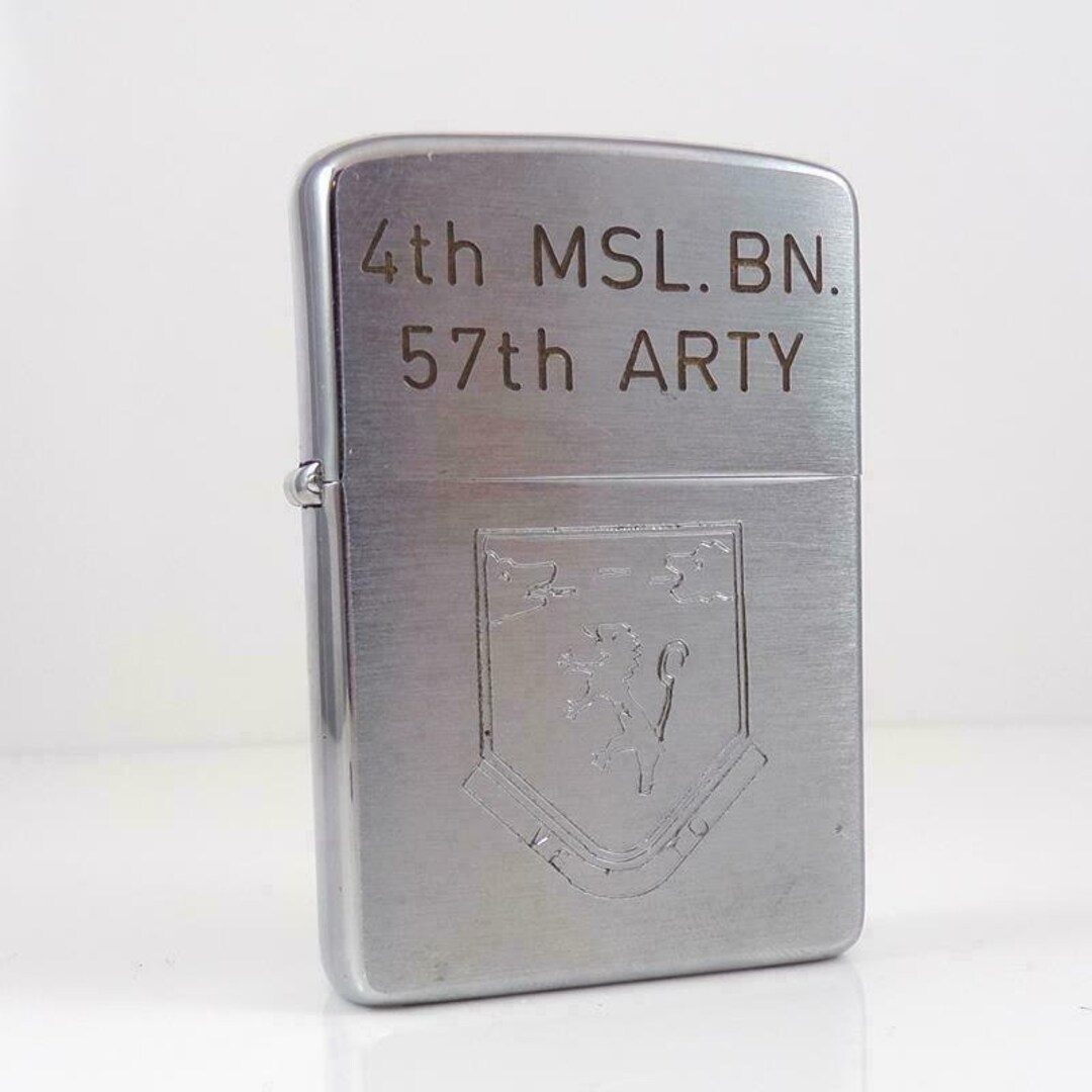 Vintage 1962 Zippo Military Soldier Lighter QYF9 - Etsy