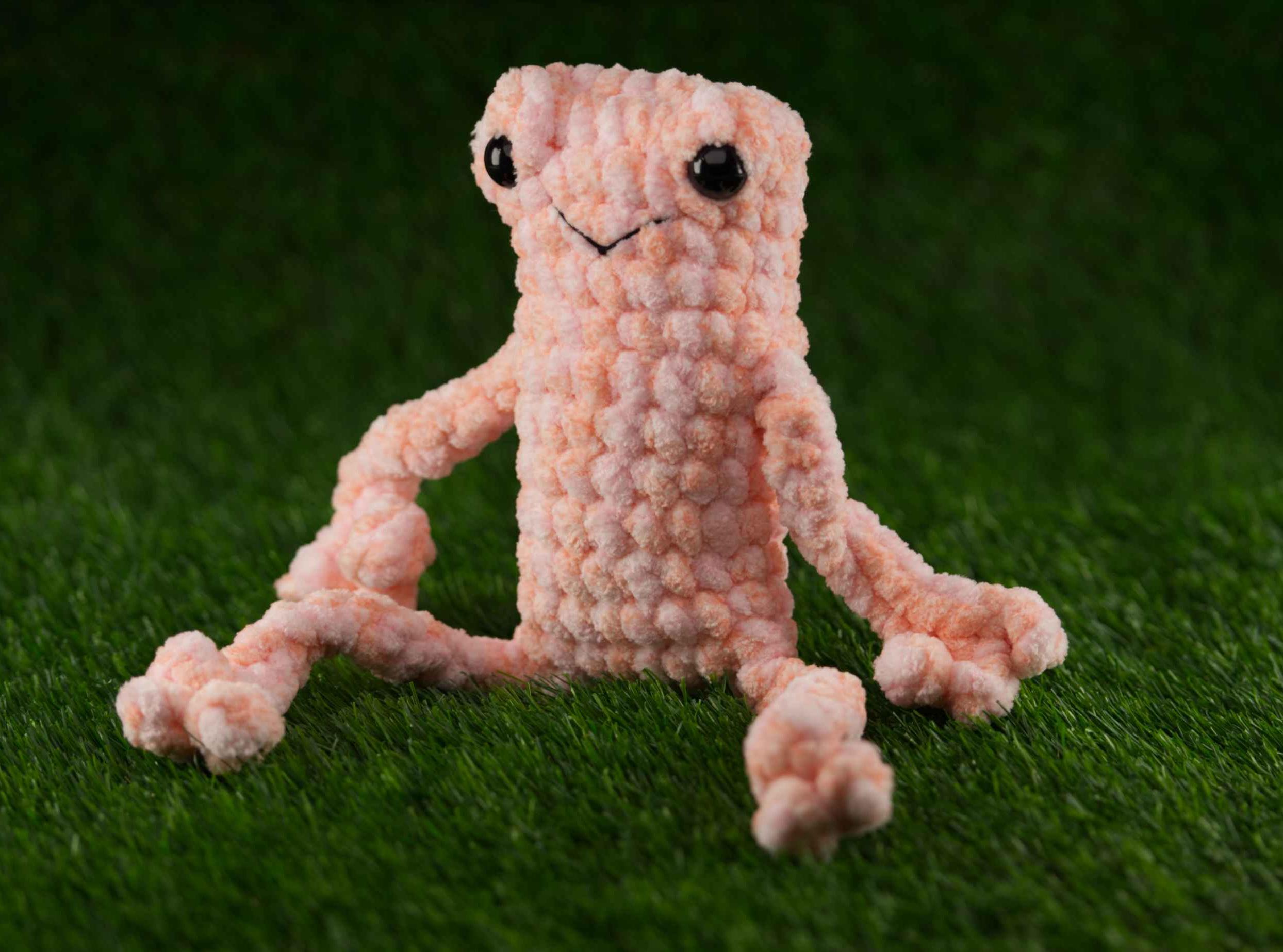 Crochet Frogs, Leggy Froggy, Crochet Toy, Amigurumi, Toys, Stuffed ...