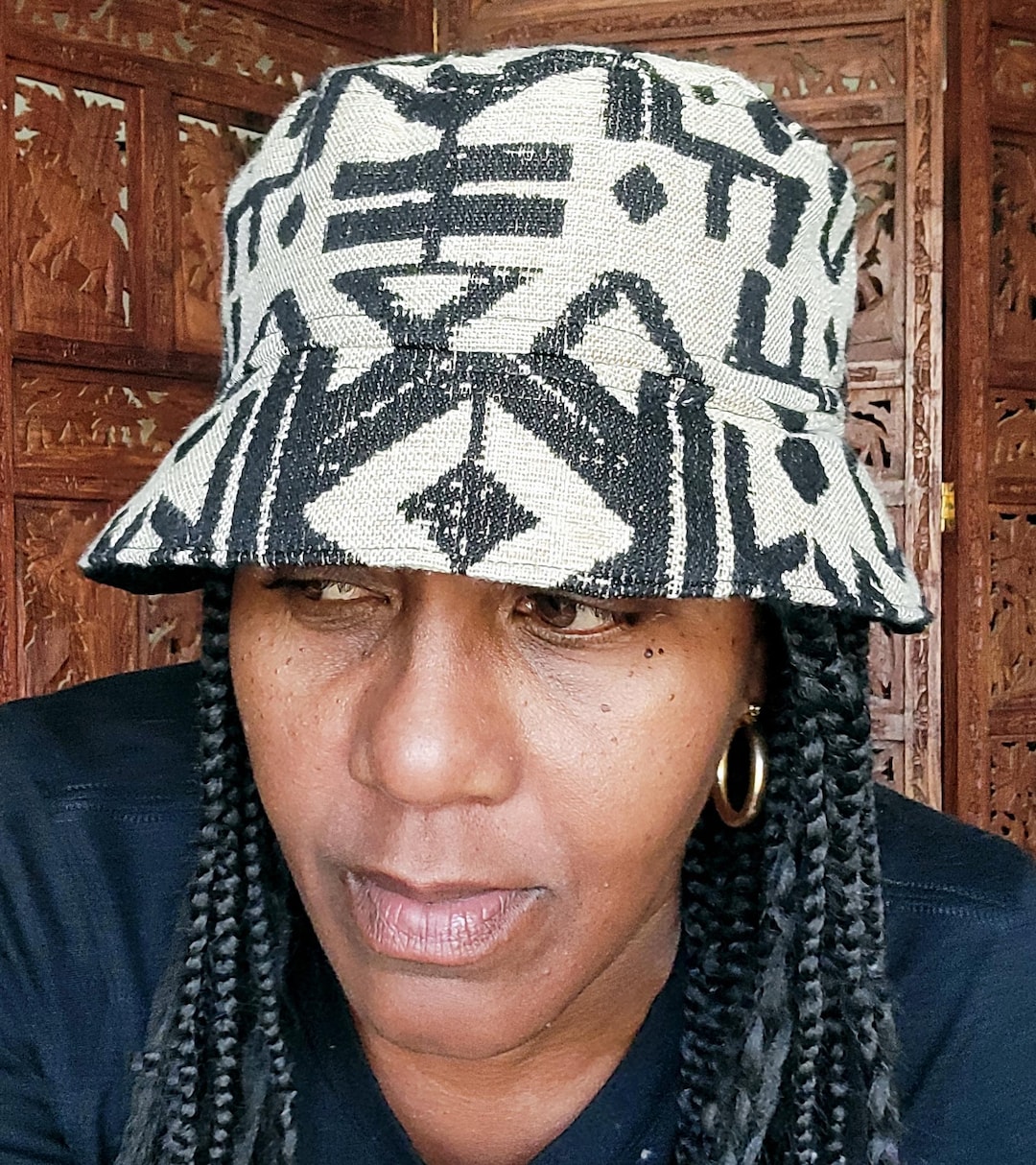 Custom Made to Your Size African Mudcloth Bucket Hat Unisex - Etsy