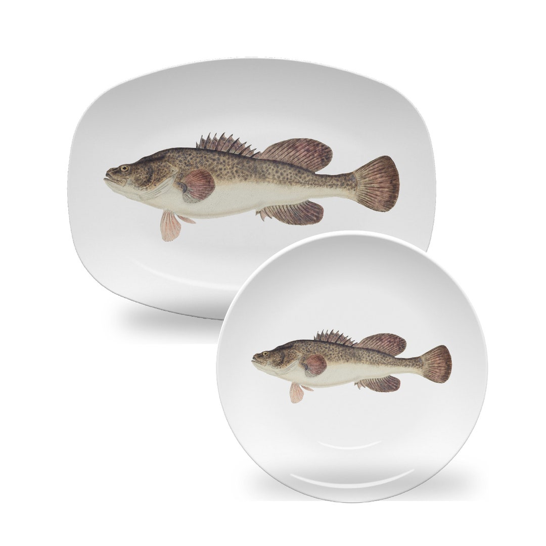 Vintage Cape Cod Fish Thermosaf® Plate and Platter Oven - Etsy