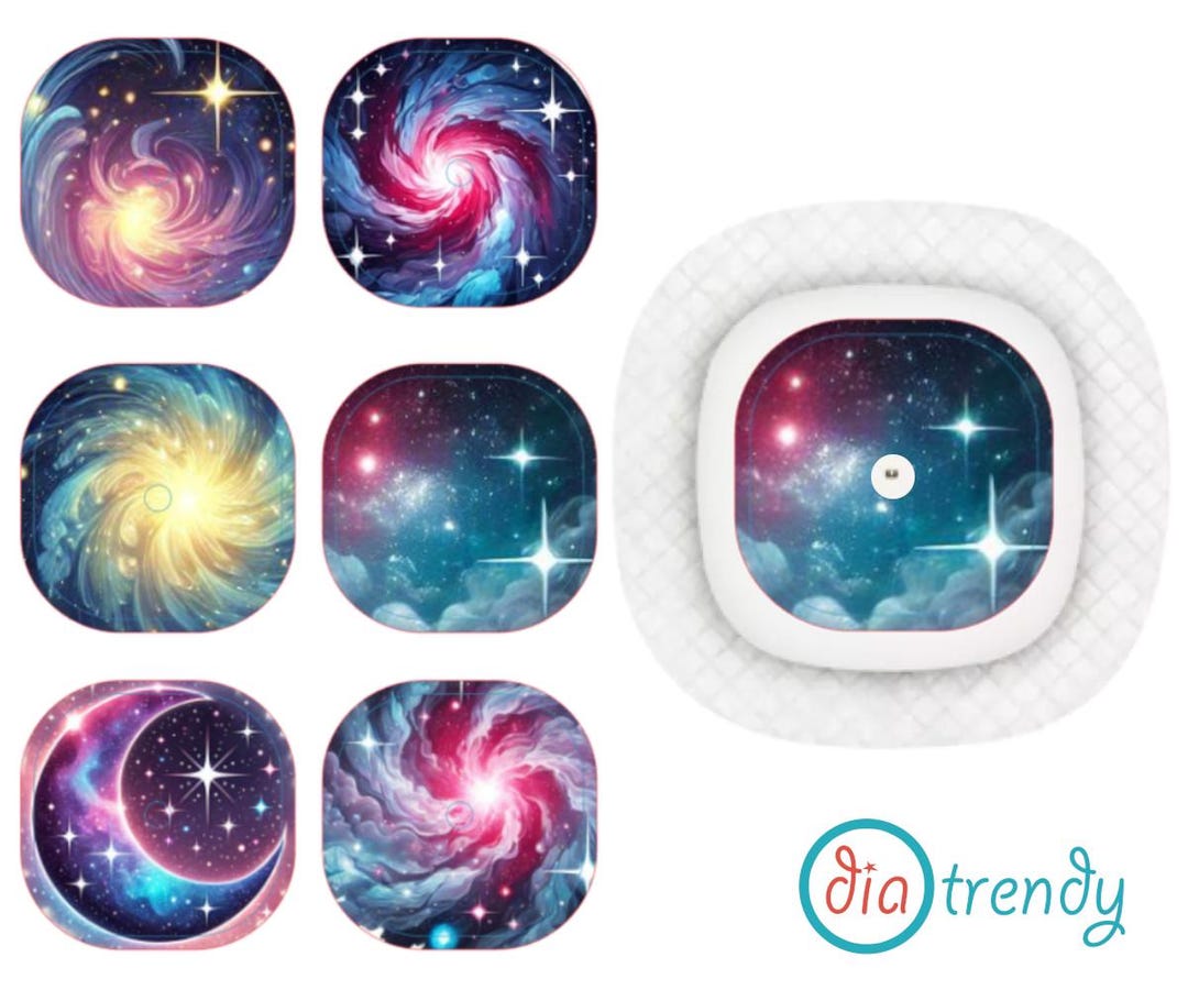 Medtronic Simplera Sensor Stickers - Galaxy (set of 6) - Etsy