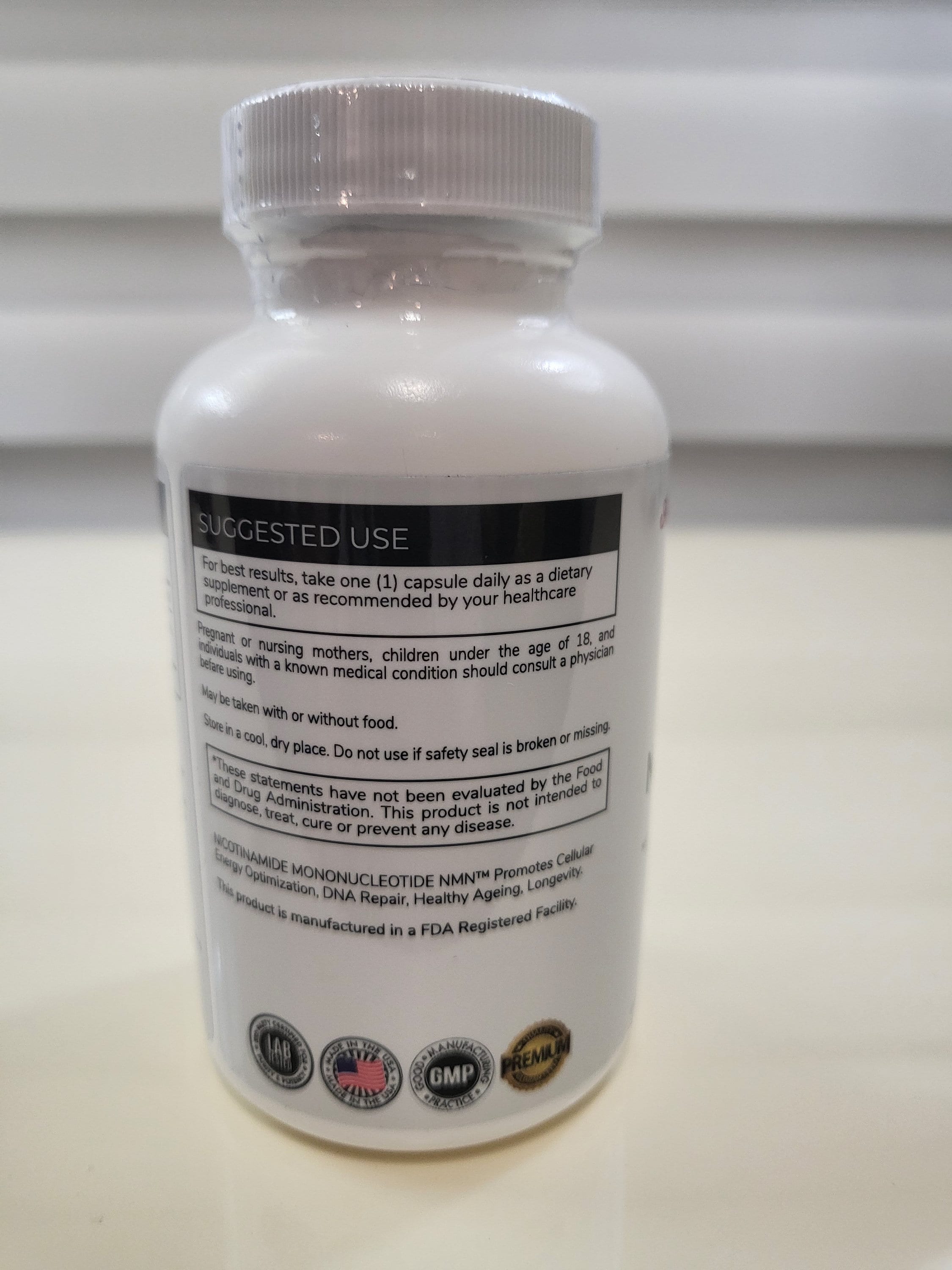 NMM Nicotinamide Mononucletide Pure Potency 500 Mg 90 Capsules - Etsy