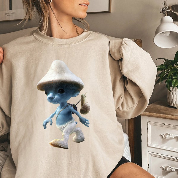 Smurf Cat Meme Shirt - Etsy