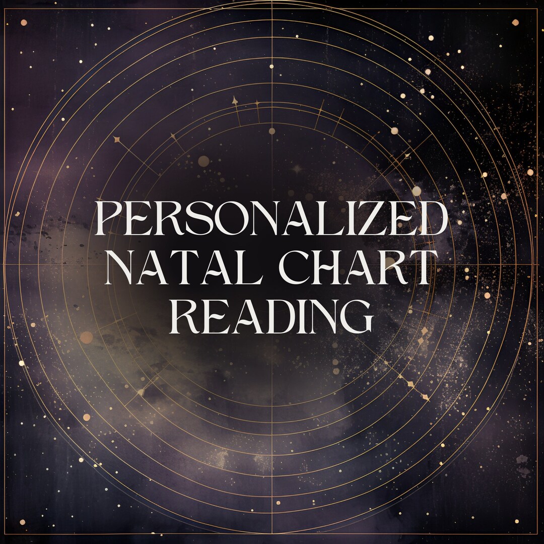 Personalized Astrology Natal Chart Reading, Professional Birth Chart ...