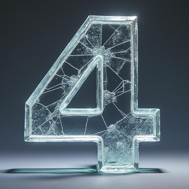 Stained Glass Numbers - Etsy