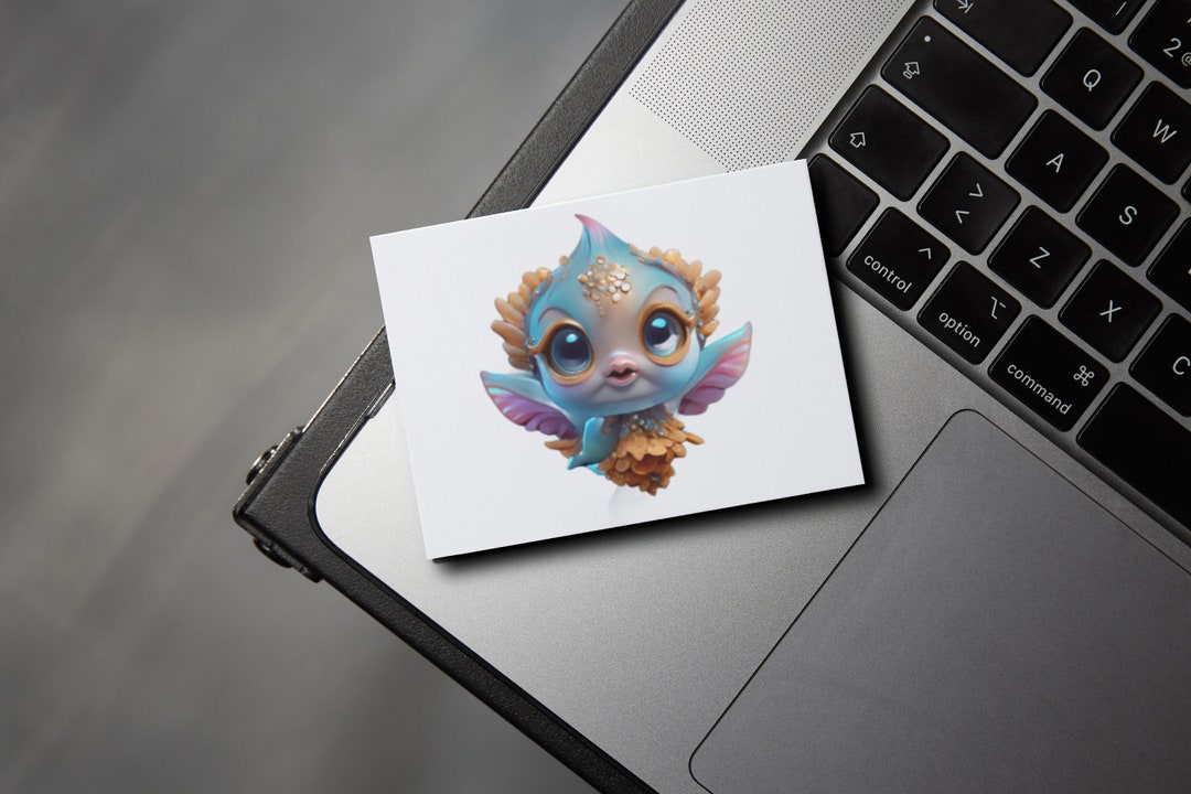 Cute Fish Transparent PNG 300 DPI - Etsy
