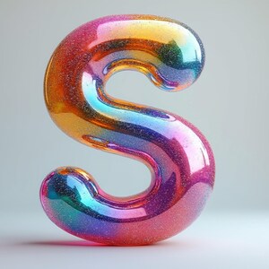 High Resolution Alphabet Made of Balloon Letters 300 DPI Transparent ...