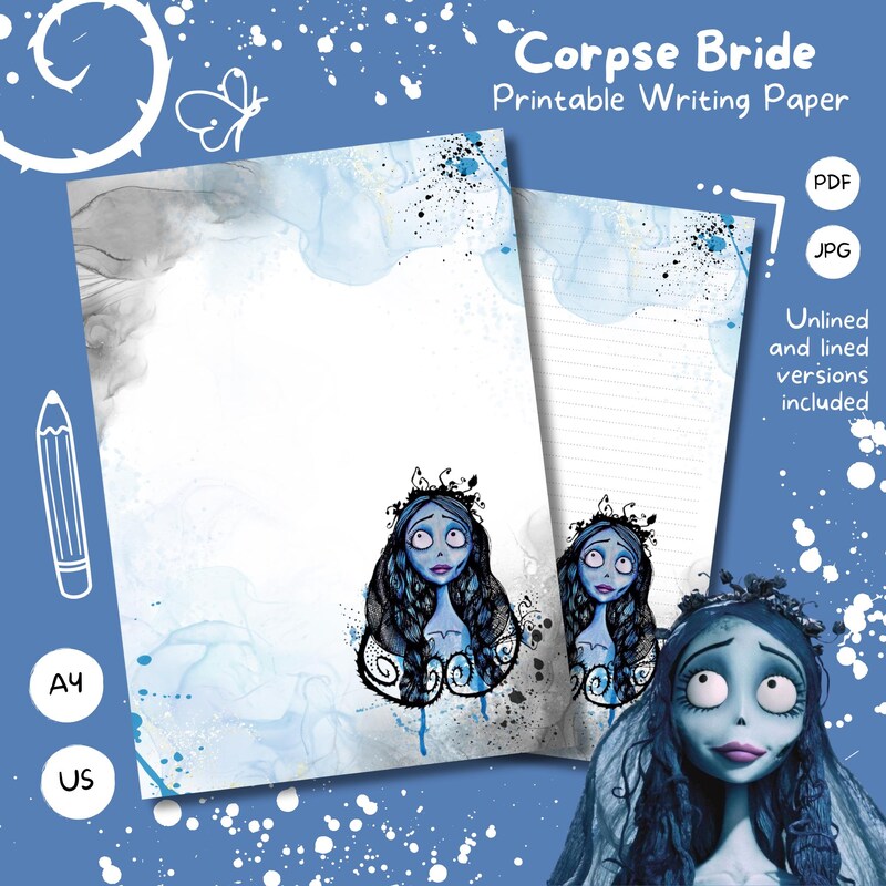 Corpse Bride Card - Etsy
