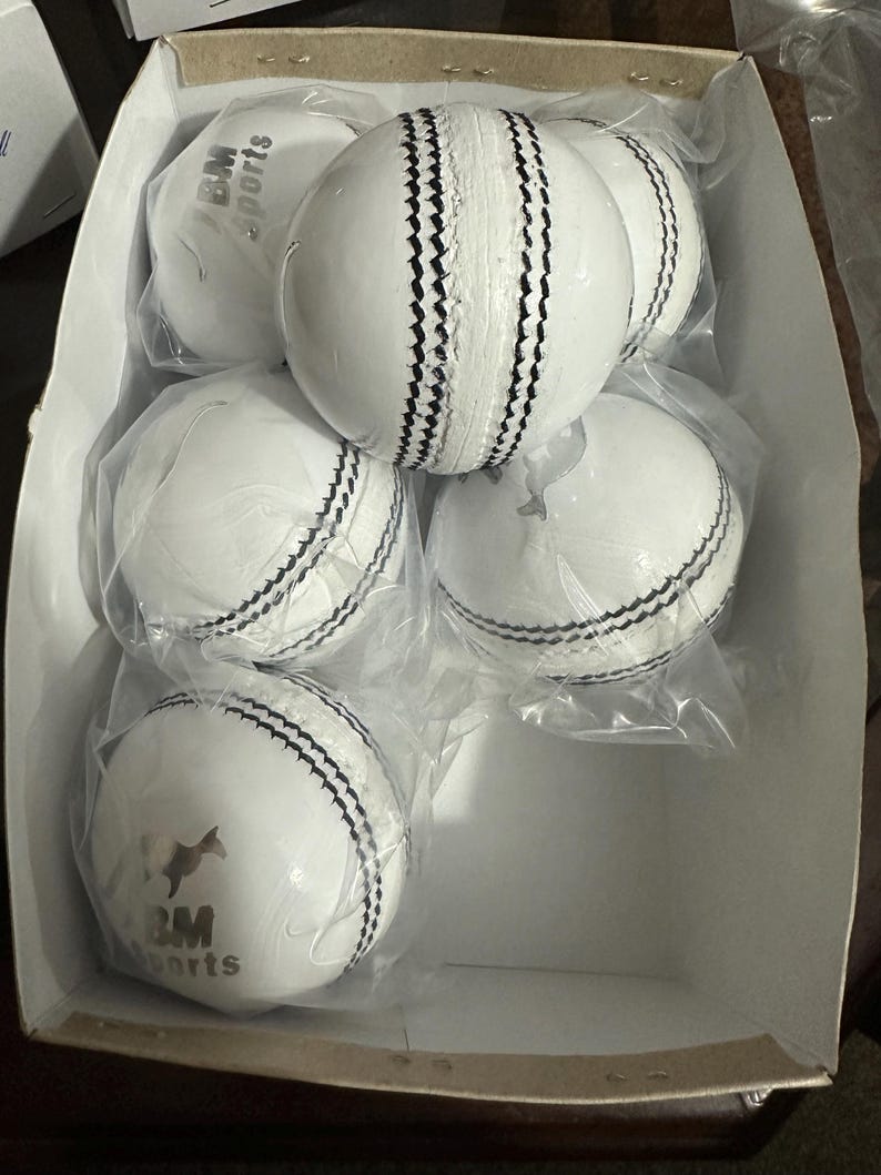 Cricket Leather Hard Ball Adults White - Etsy