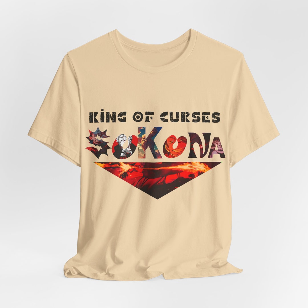 Sukuna Anime Clothing Anime Jujutsu Kaisen T-shirt Sukuna Shirt, Anime ...