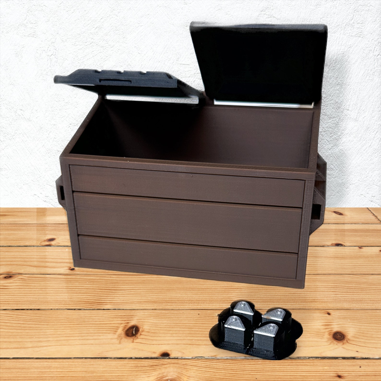 Dumpster W/moveable Lids in G, O & HO Scale | Model Trains | Scenery ...