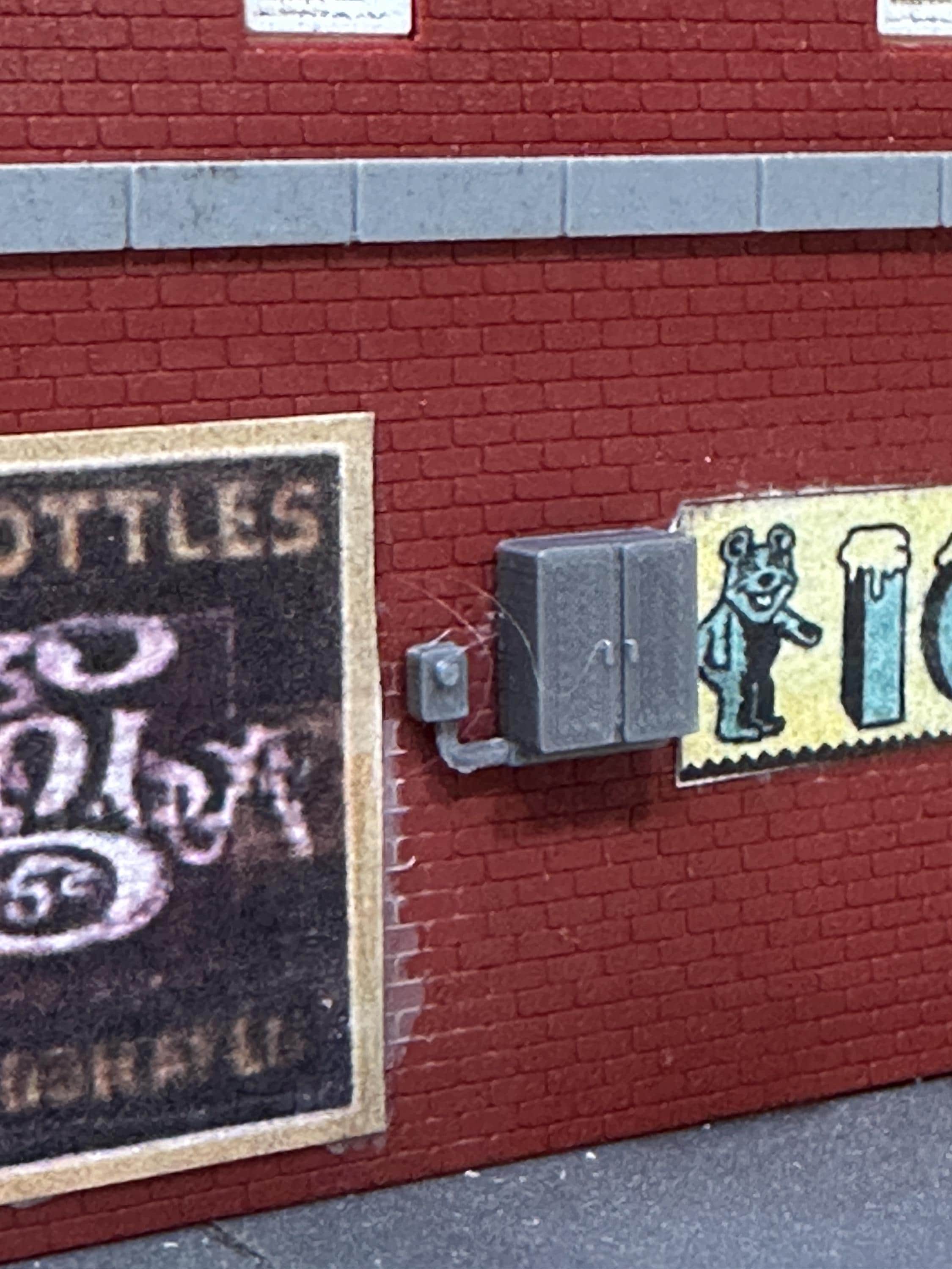 Electrical and Gas Meters in G, O & HO Scale | Model Trains | Scenery ...
