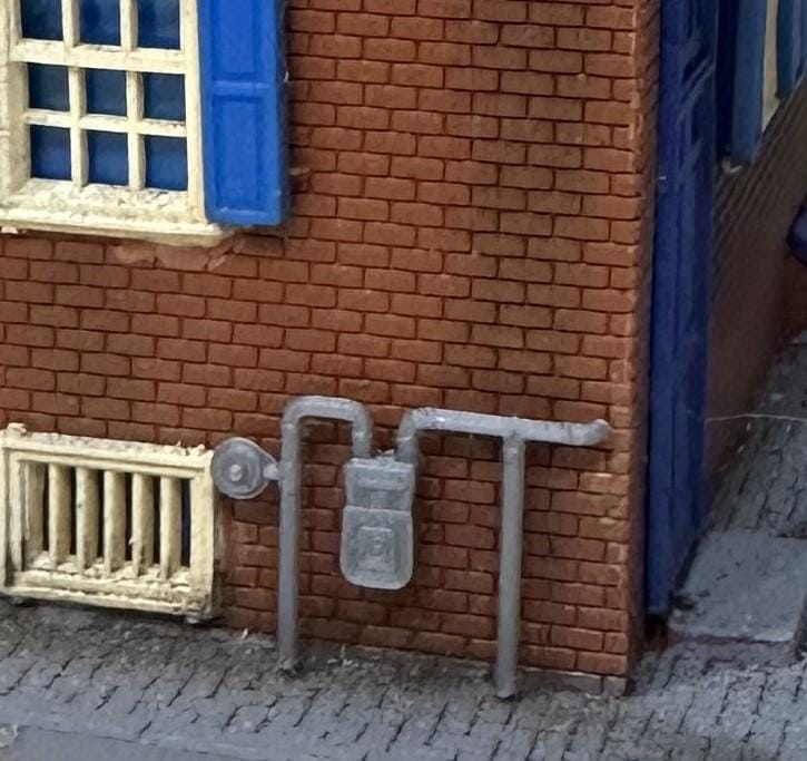 Electrical and Gas Meters in G, O & HO Scale | Model Trains | Scenery ...