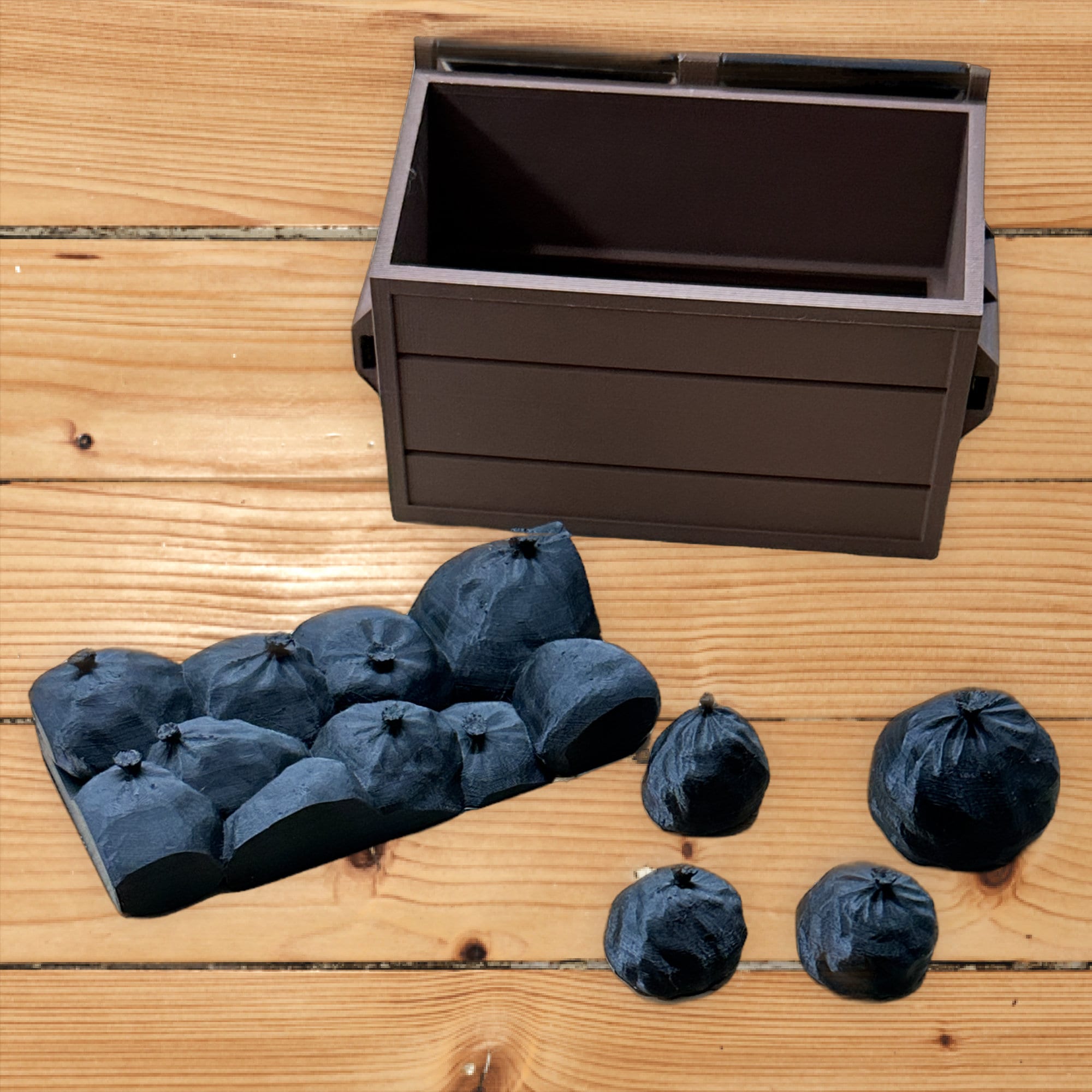 Bags of Garbage in G, O & HO Scale | Model Trains | Scenery | G Scale ...