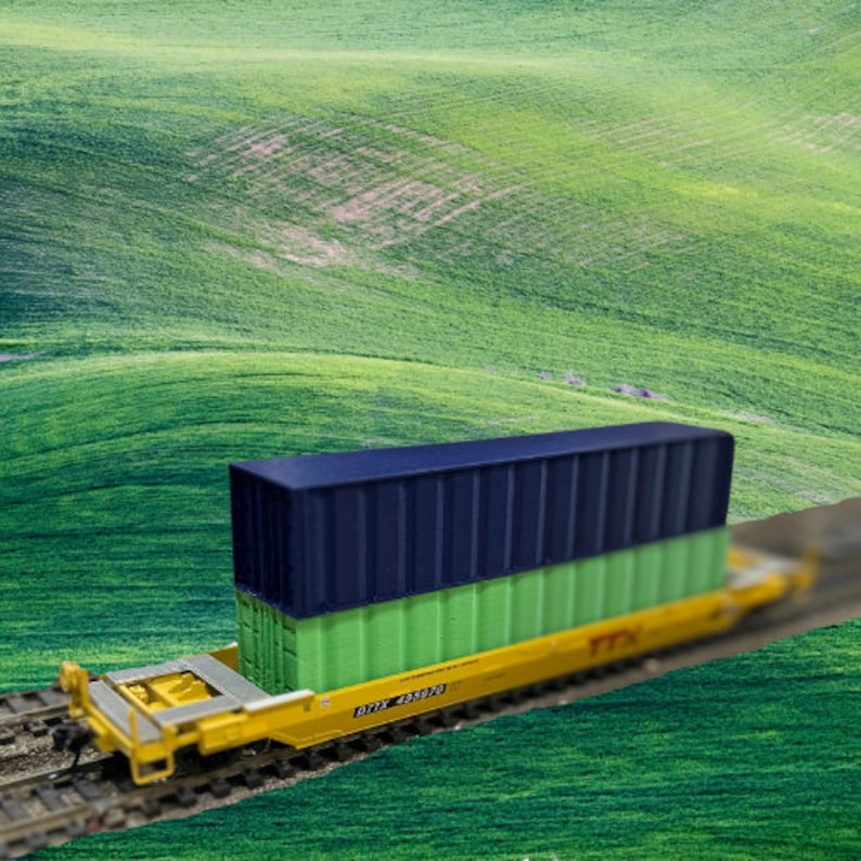 Shipping Containers 40' and 20' HO Scale Only | Cargo Containers ...