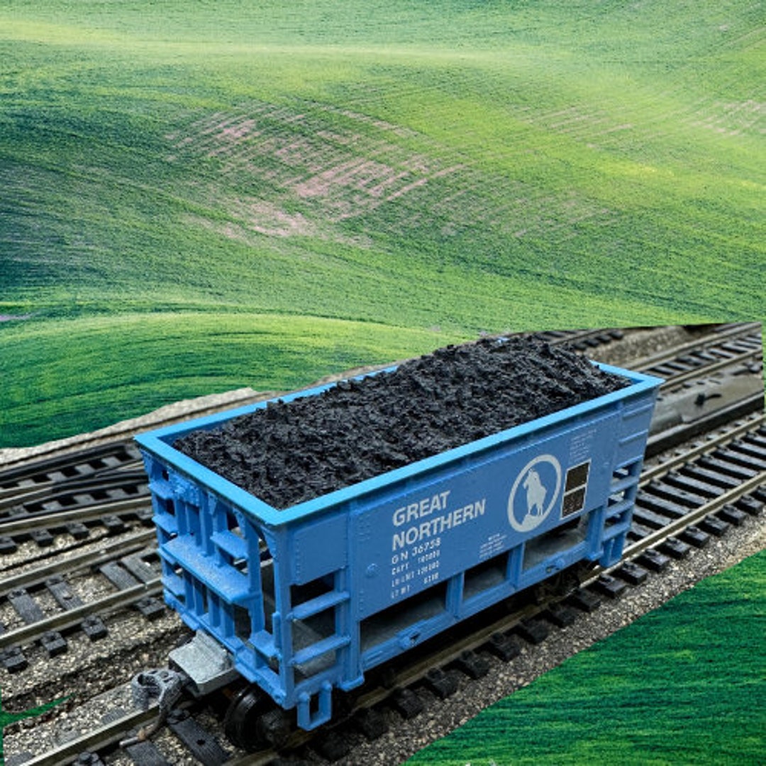 Coal Load for 20' Tender HO Scale Only | Model Trains | Scenery | HO ...