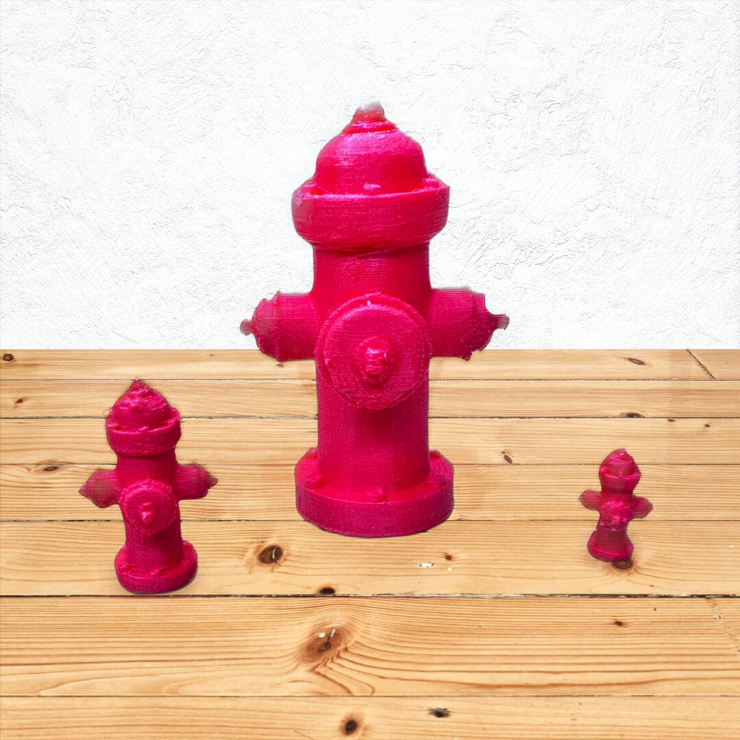 Fire Hydrant in G, O & HO Scale | Model Trains | Scenery | G Scale | O ...