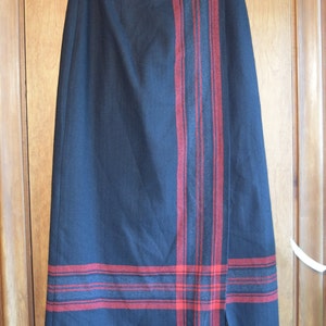 Vintage 1980s Field Manor Modern Classics Black Equestrian Western-stye ...
