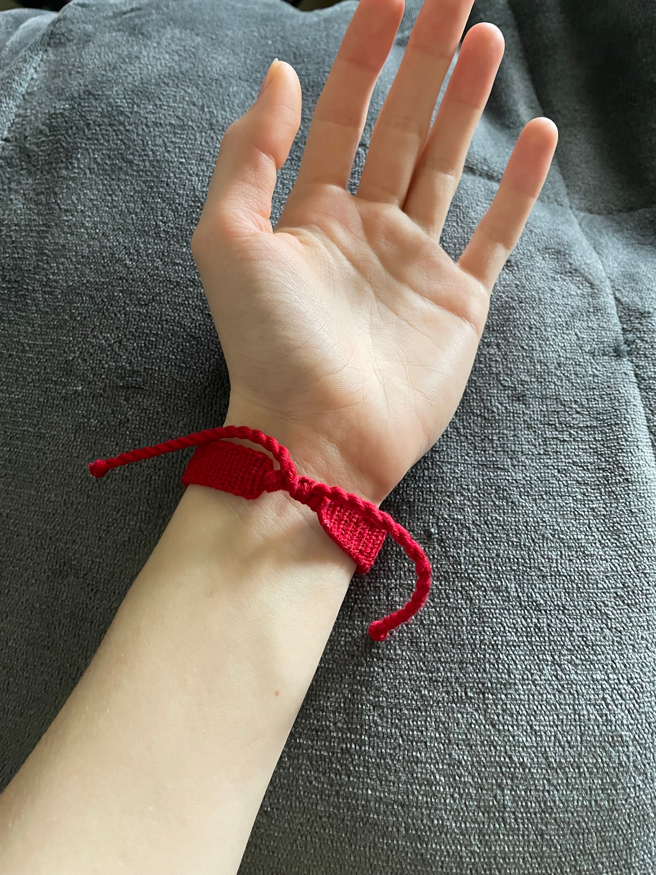 Spider-man Themed Friendship Bracelet - Etsy