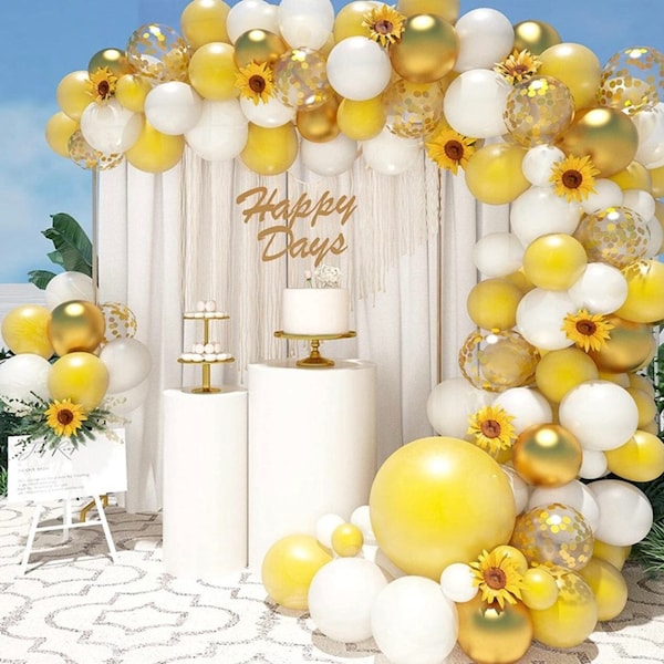 Sunflower Balloon Arch - Etsy