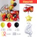Fire Truck Firefighter Foil DIY Balloon Sculpture Kit | Birthday Boy ...