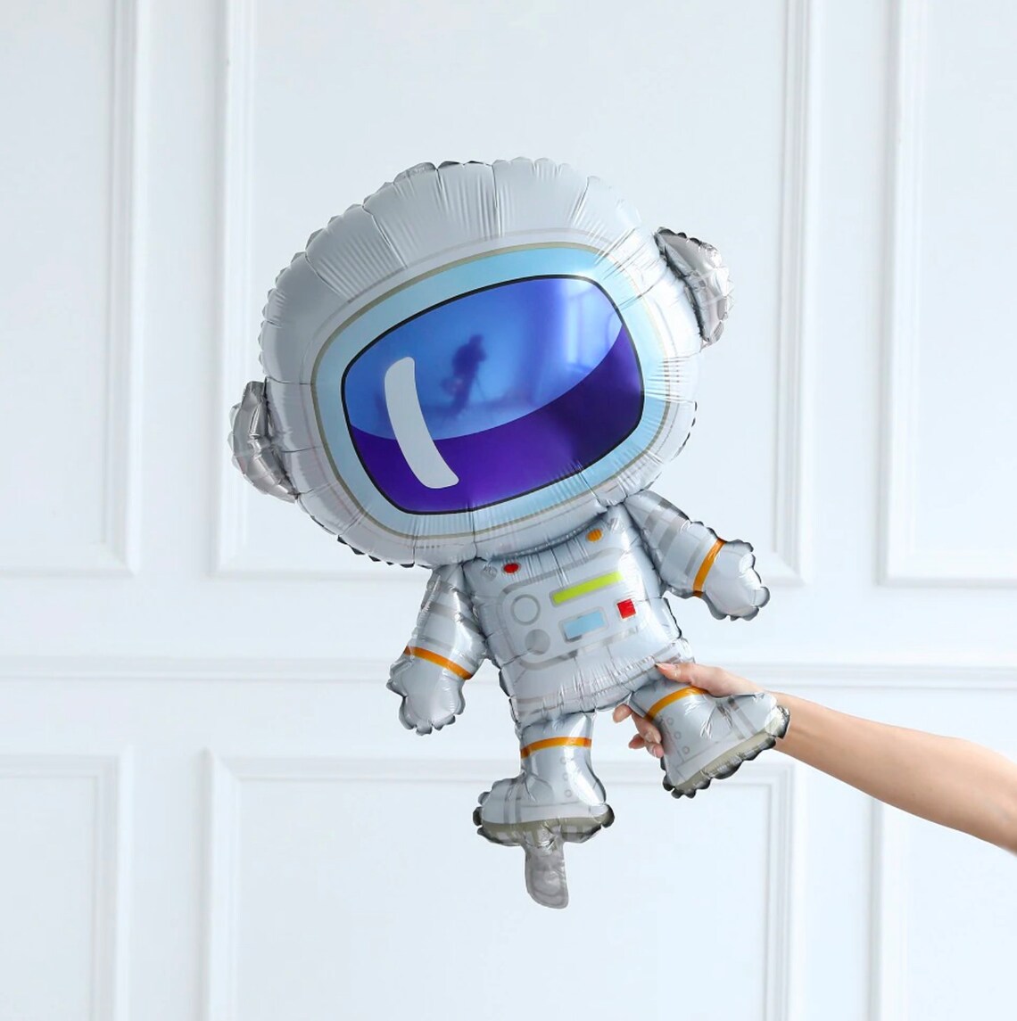 Outer Space Astronaut Foil DIY Balloon Kit Birthday Number Balloon ...