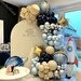 Moon Foil DIY Balloon Garland Arc Kit , Birthday Balloon Trip Around ...