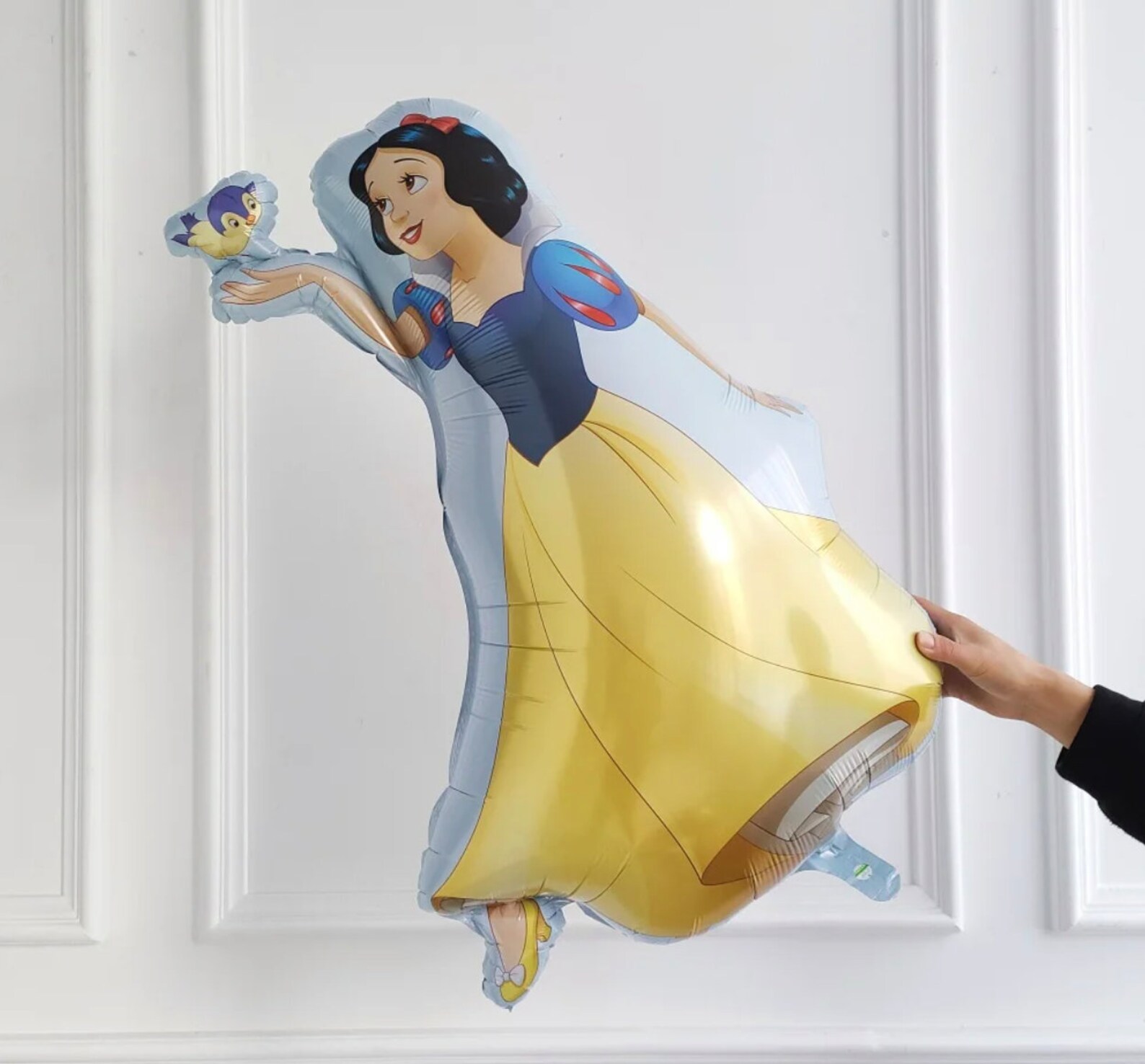 Snow White Foil DIY Balloon Sculpture Kit | Birthday Number Balloon ...