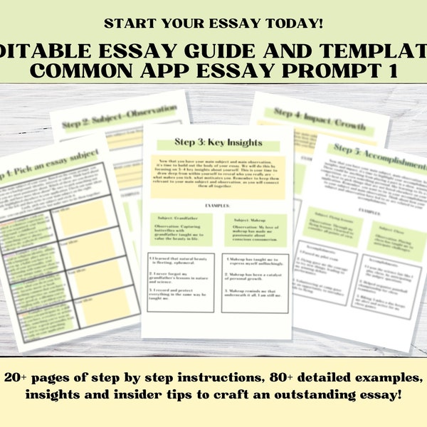 Essay - Etsy