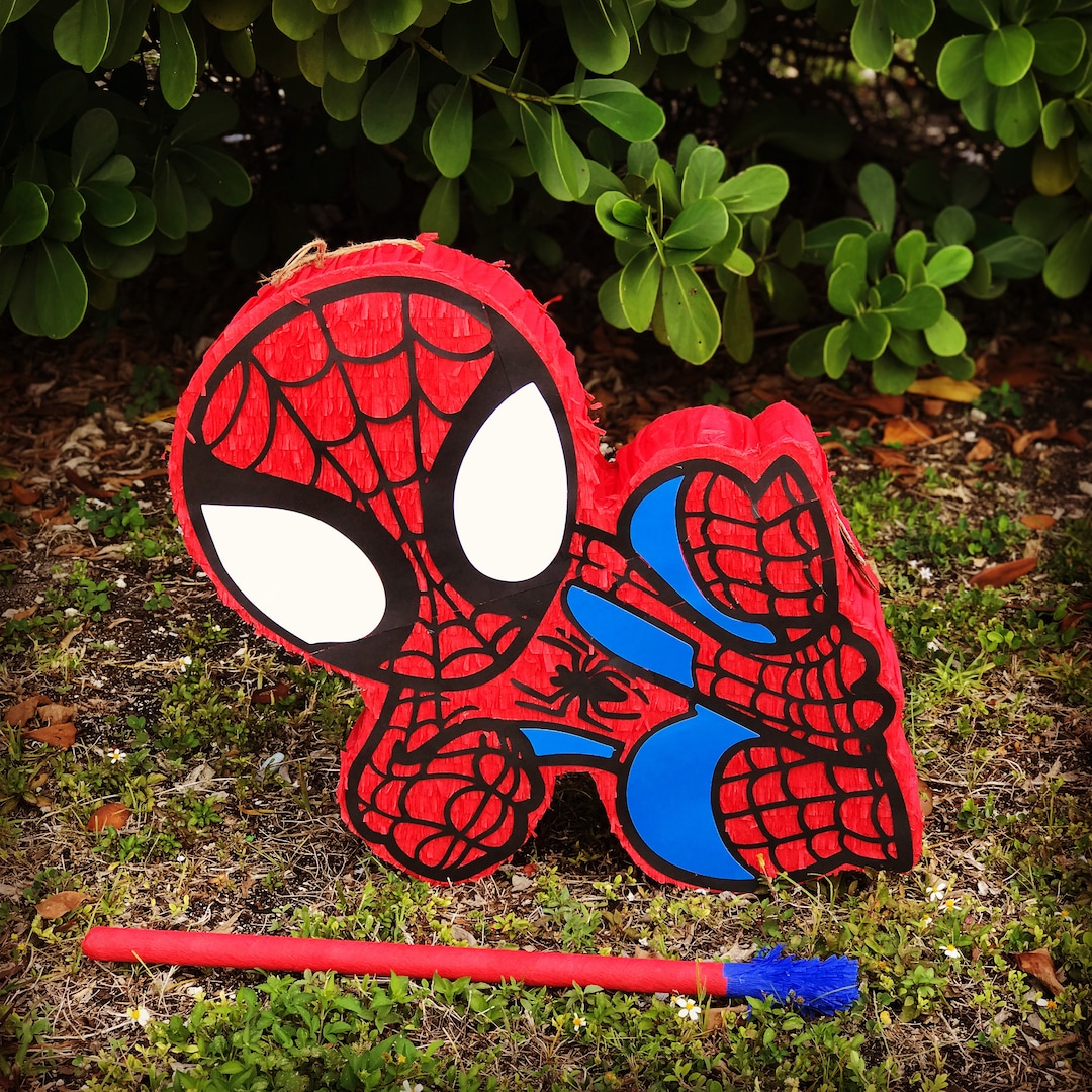 Spiderman Piñata - Etsy