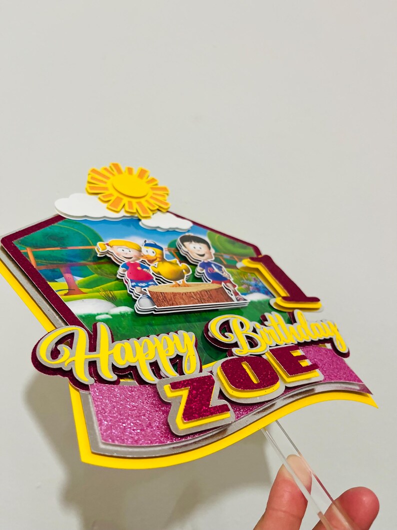 Patito Juan / Biper and Friends Cake Topper - Etsy