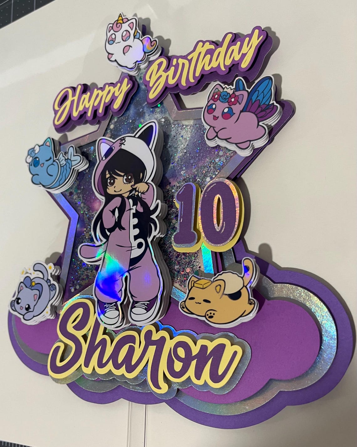 Aphmau Cake Topper - Etsy