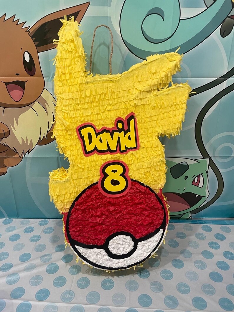 Pokémon Pikachu Piñata - Etsy