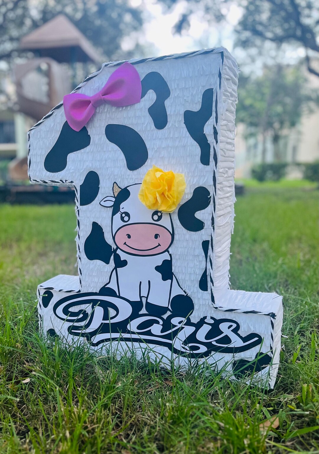 La Vaca Number Piñata / Granja Piñata - Etsy
